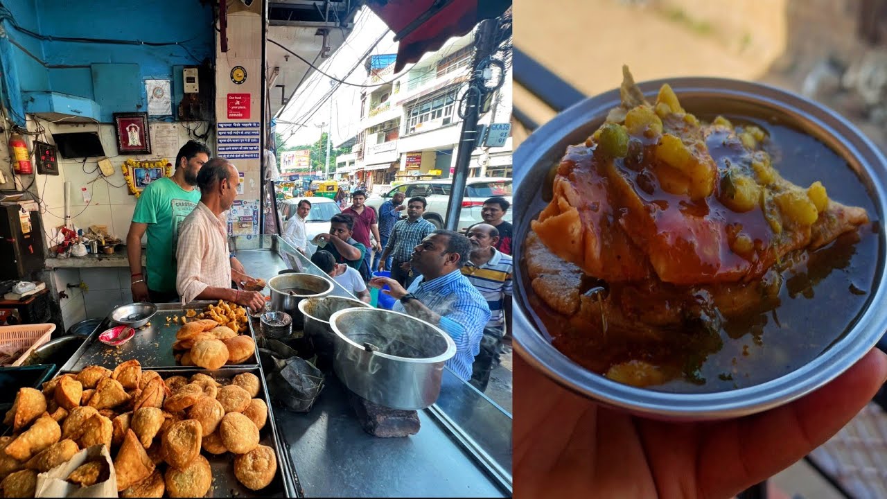 unique SS kachori wala at Gwalior only ₹30/. | Gwalior street food ...