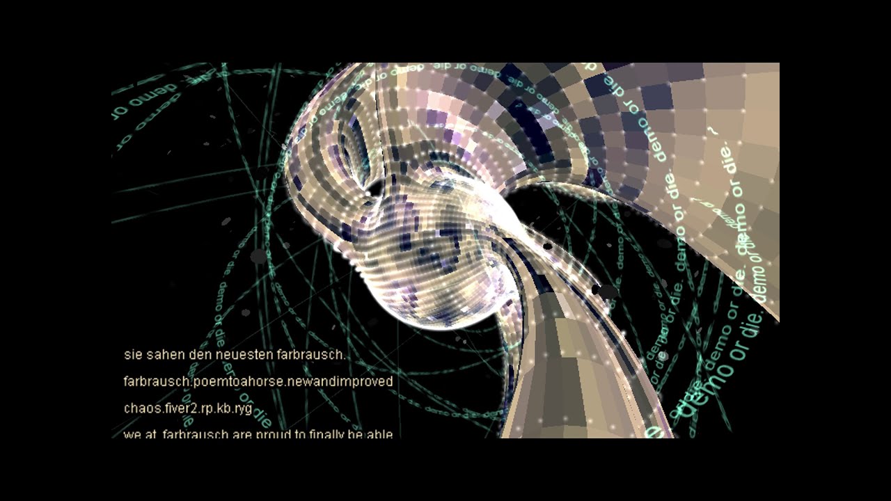 Farbrausch - Fr-019: Poem to a Horse (2002) demoscene 64k intro 2160p60 ...
