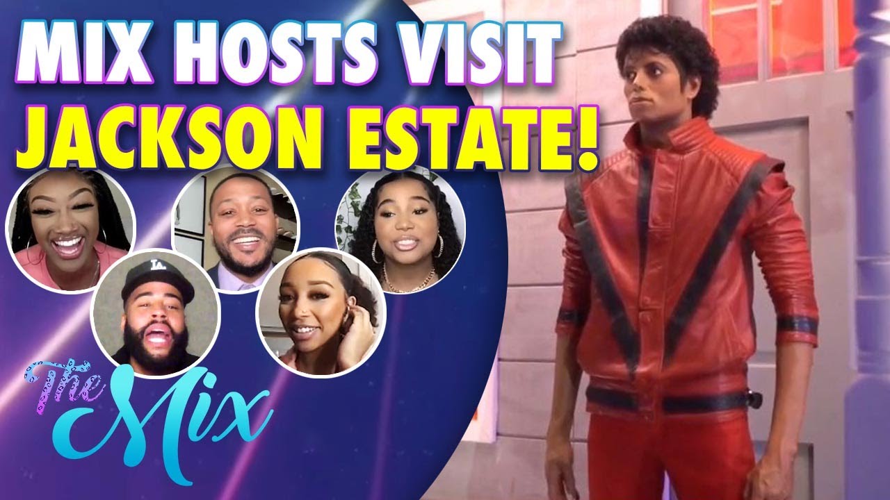 The Mix Hosts Visit the Jackson Estate for Halloween!! | The Mix - YouTube