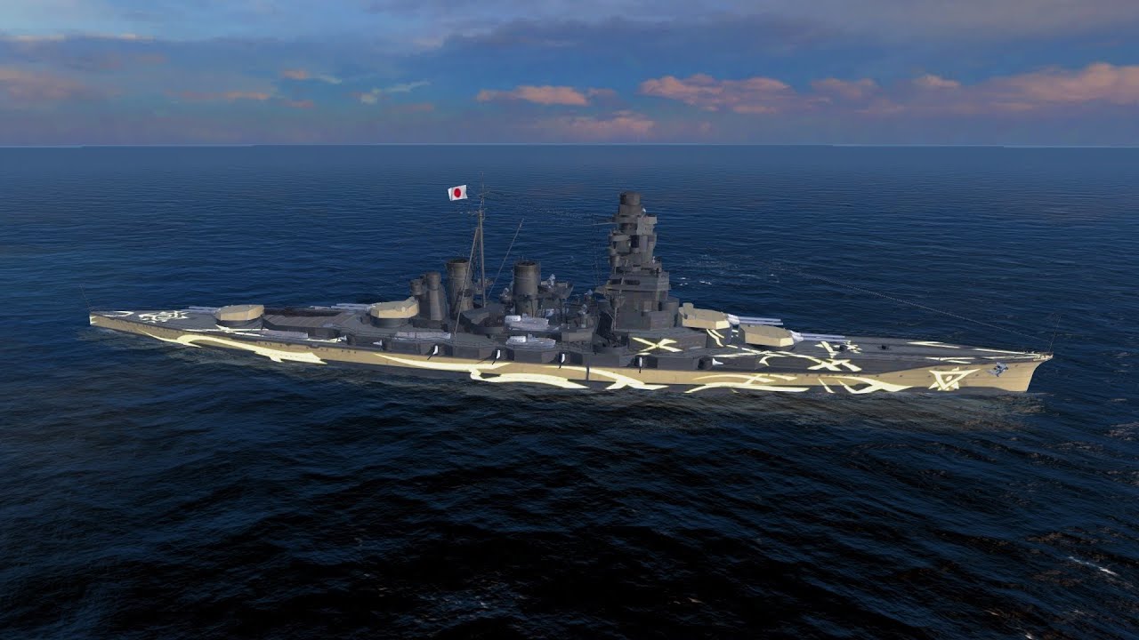 ARP Haruna Tier 5 🇯🇵 premium battleship gameplay - World of Warships ...