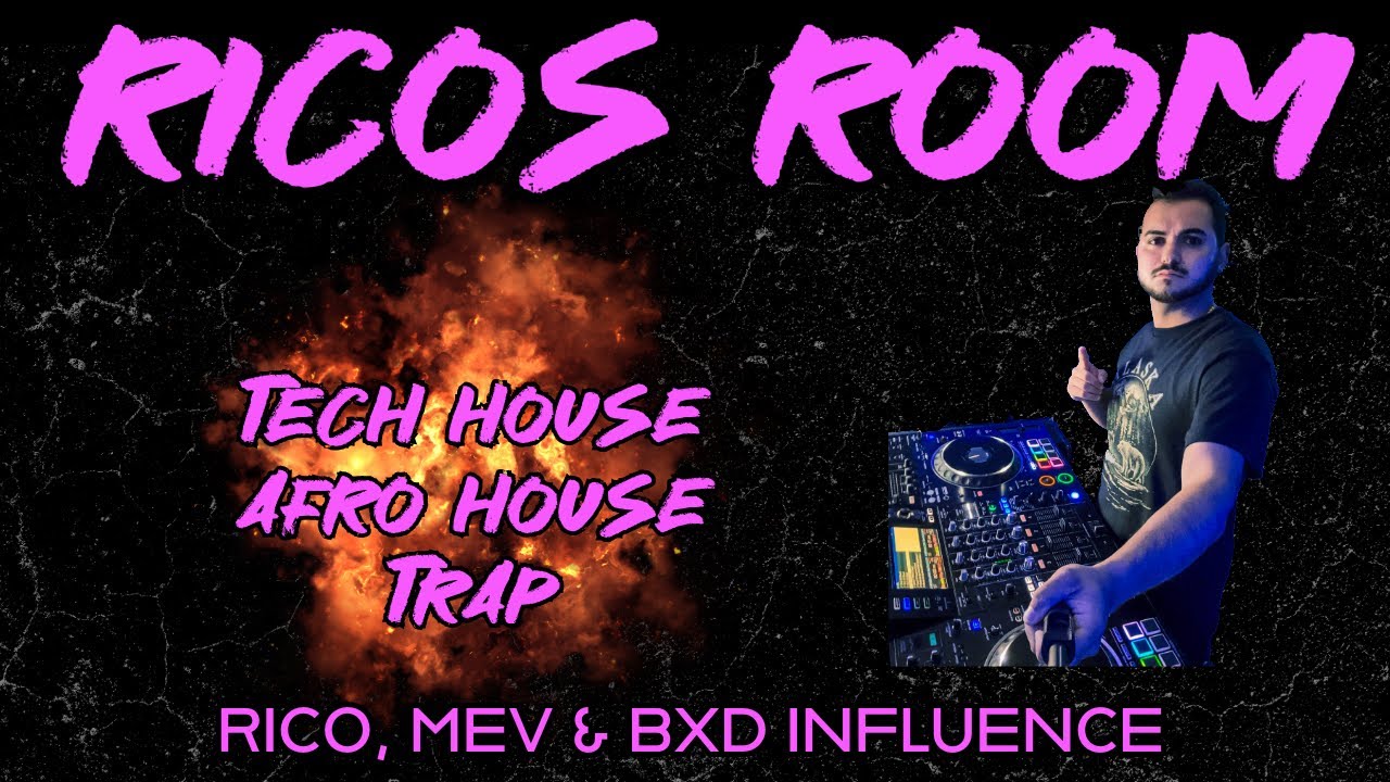 RICOS ROOM Tech House, Afro House, Trap Summer Mix With Guest Sets By Mev & BXD Influence - YouTube