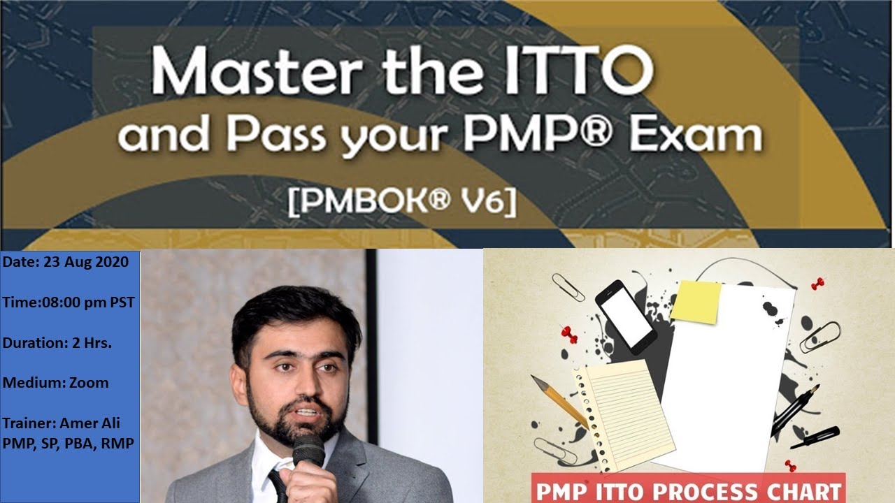 Project Management Professional Master Class on Input Tools, Techniques ...