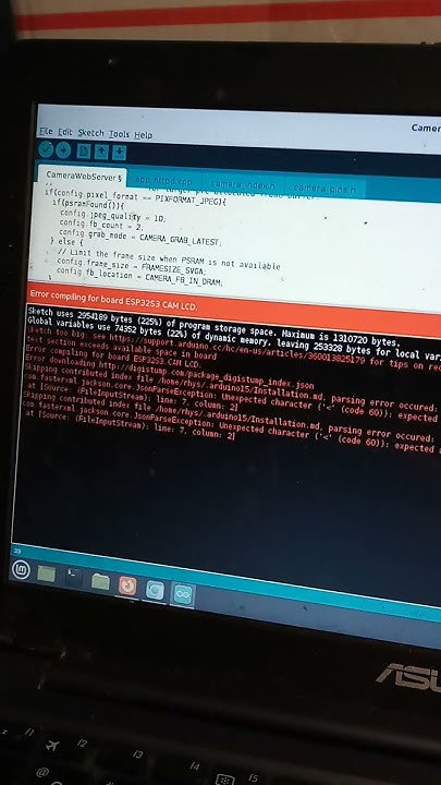 Esp32 Cam On Arduino Ide Arduinoproject Microcontroller Esp32cam Esp32project Arduinoide