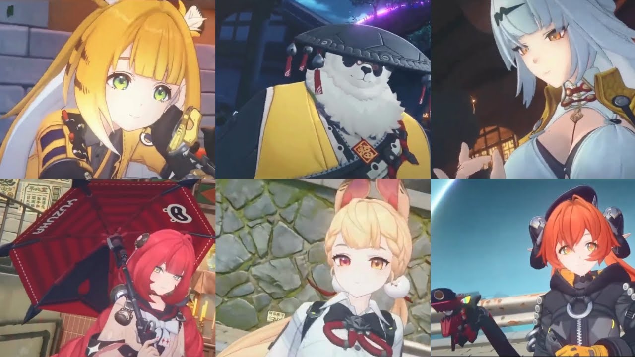 All The New Characters | Zenless Zone Zero - YouTube