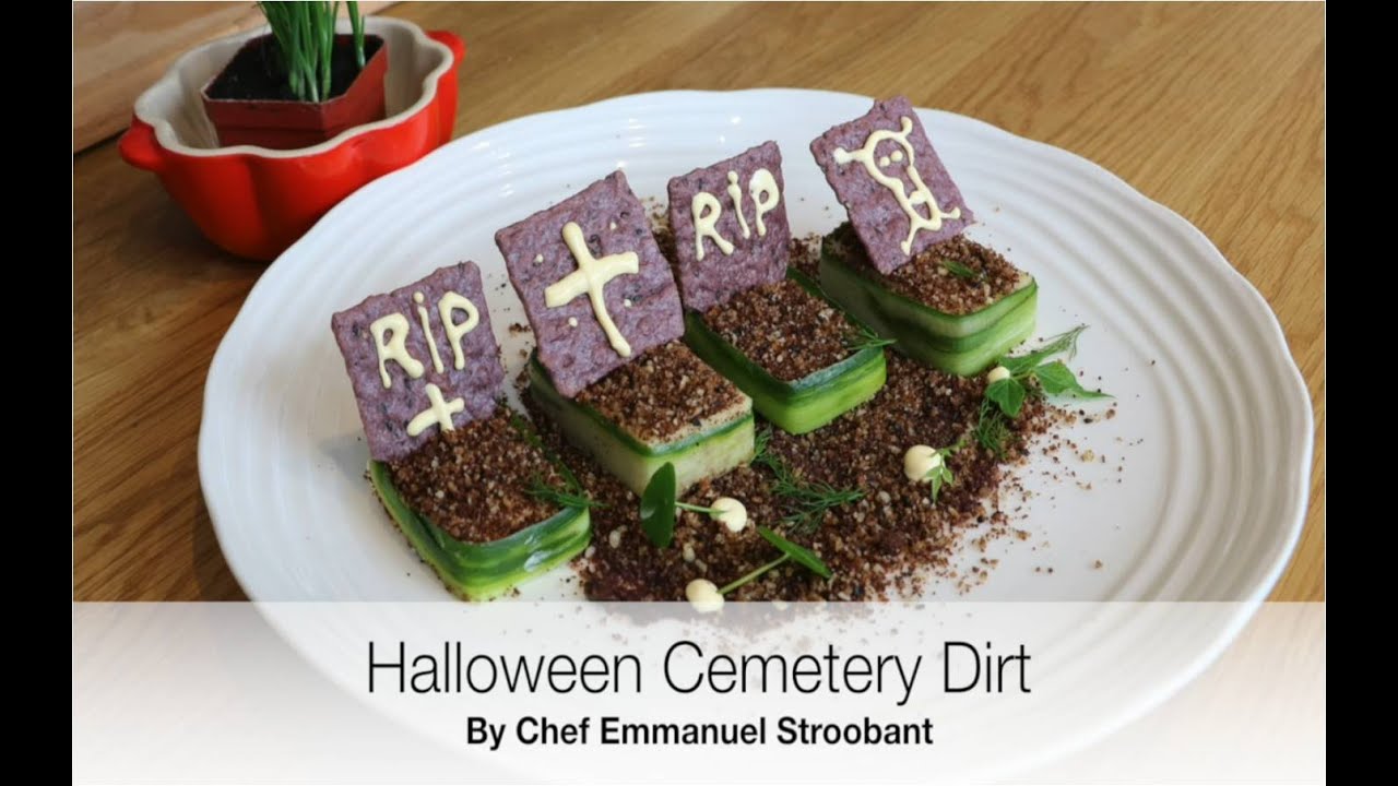 Spooky Halloween Cemetery Dirt Recipe - YouTube