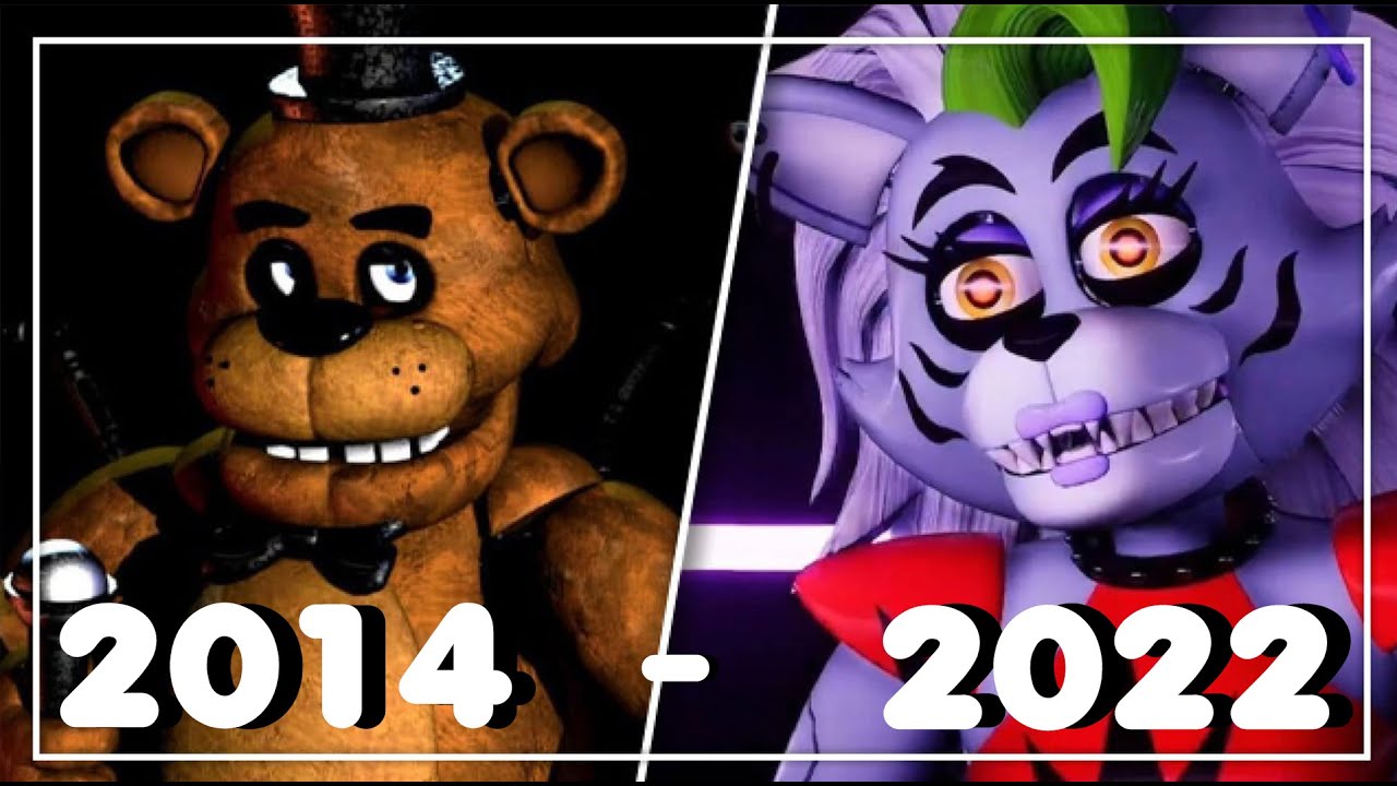 Five Nights at Freddy's FNAF Evolution - 2014-2022 - YouTube