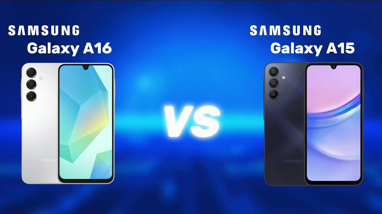 Samsung Galaxy A16 VS Galaxy A15 - Detailed Comparison - YouTube