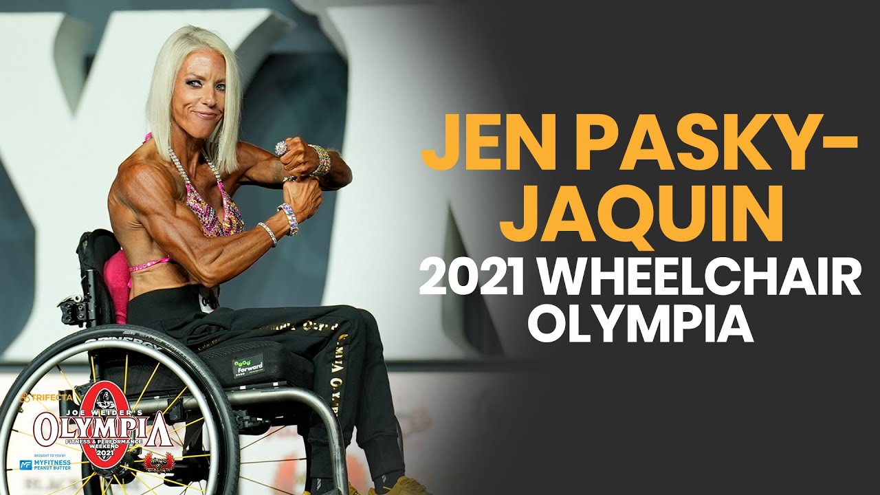 Jen Pasky-Jaquin - 2021 Wheelchair Olympia - YouTube
