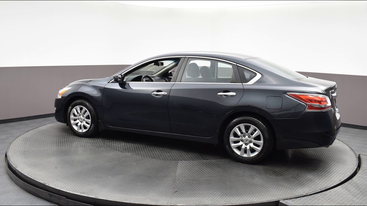 2014 Storm Blue Metallic Nissan Altima 4D Sedan #N6823A - YouTube