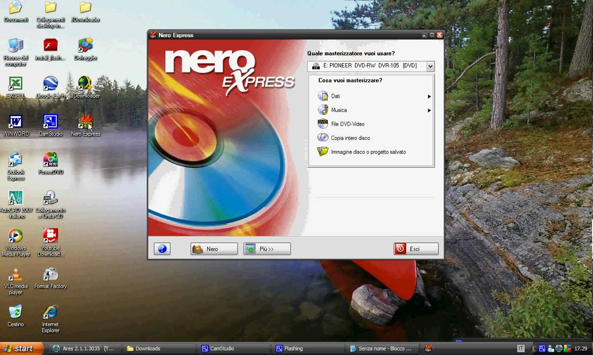 Come utilizzare Nero Express - YouTube