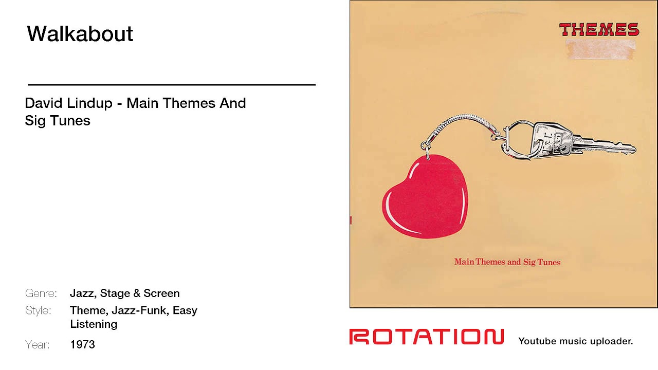 David Lindup - Walkabout - YouTube