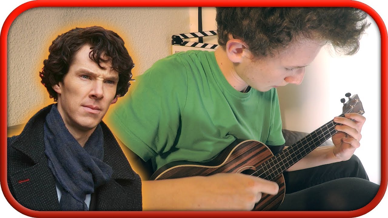 Sherlock Intro Theme - UKULELE Version 2017 | played by Cinetony™ - YouTube