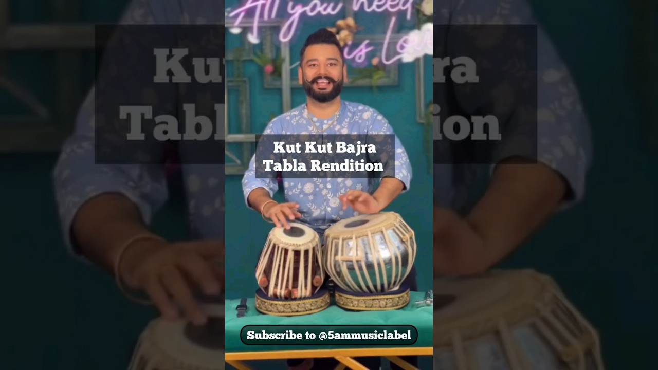 Amazing Tabla Cover of Kut Kut Bajra #nehabhasin #tabla #livemusic # ...