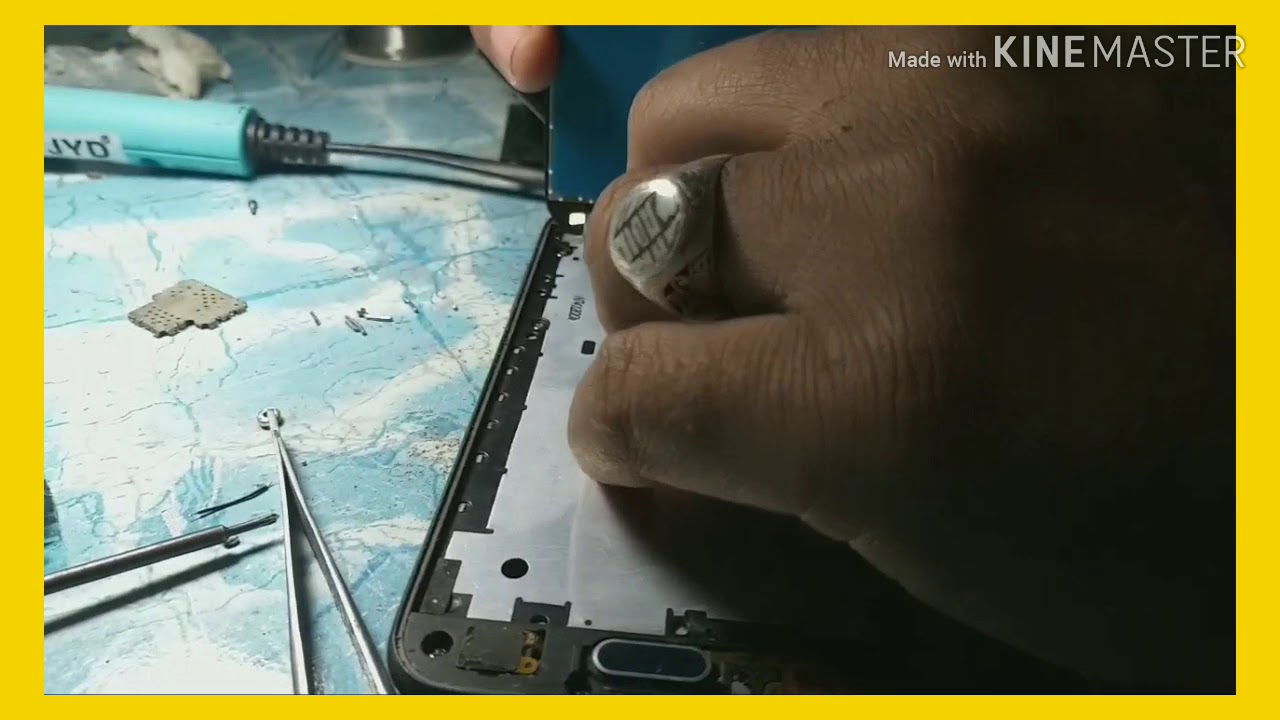 Samsung j3 Emerge j327 display change - YouTube