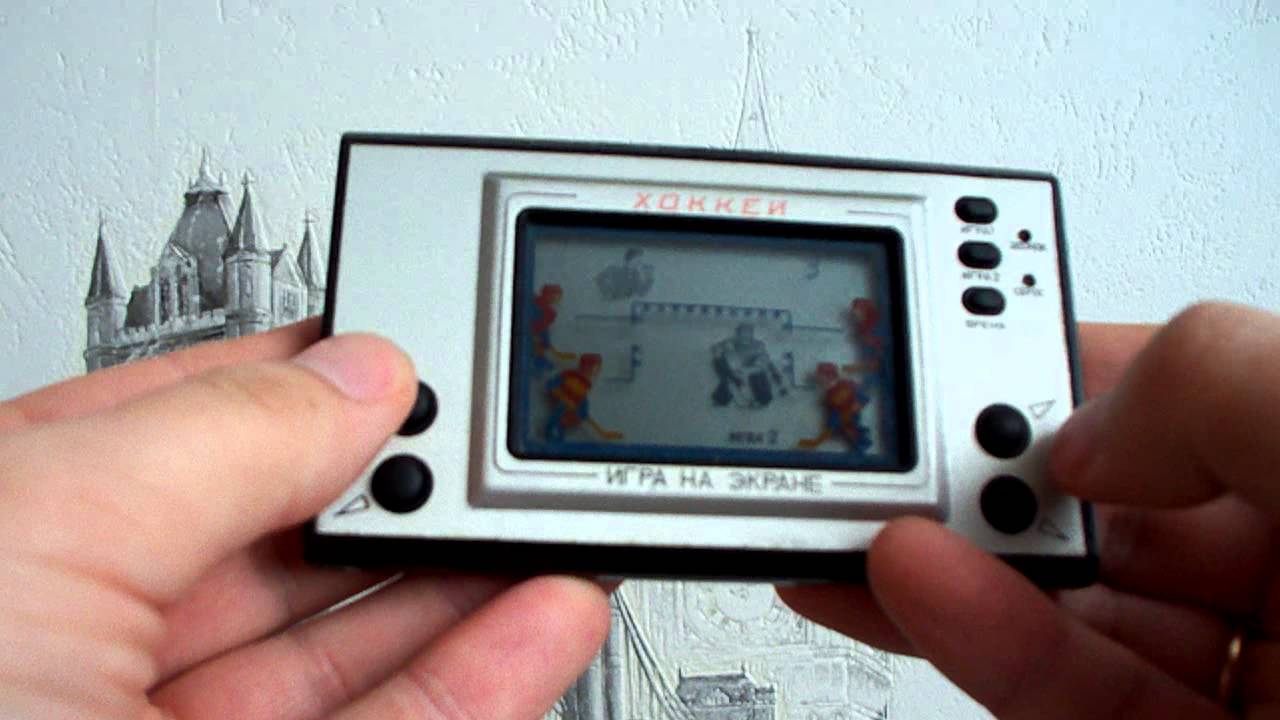 Ice Hoсkey - Elektronika Russian Nintendo - YouTube