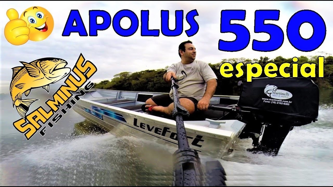 Mercury 25 Sea Pro + Levefort Apolus 550 especial - YouTube