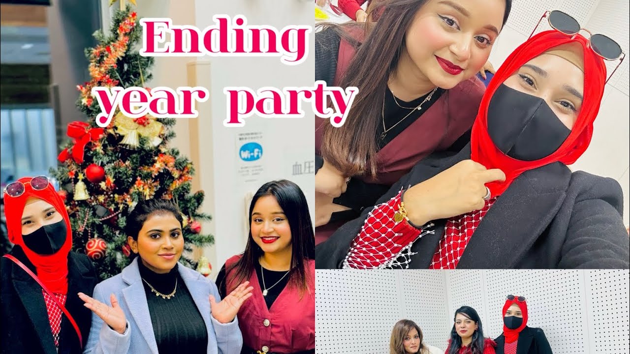 Happy Year Ending Party ️🎉 Only girls 😇 - YouTube