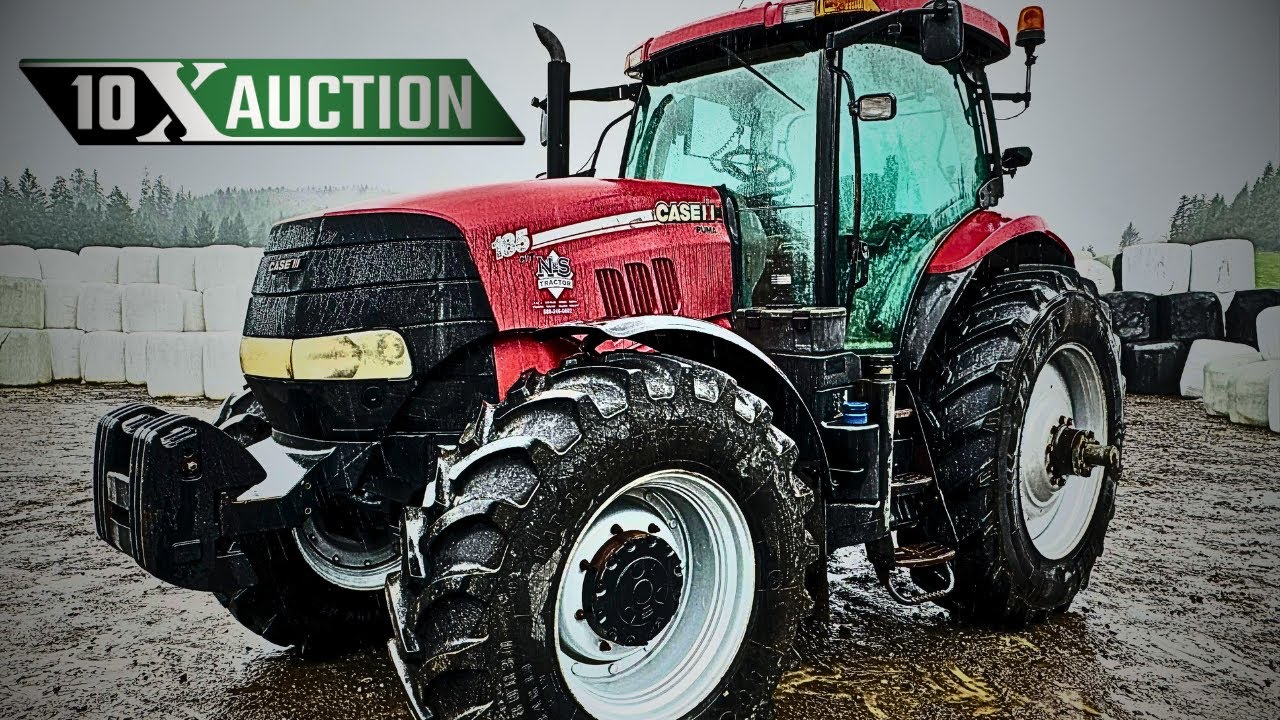 CASE IH PUMA 185 CVT Tractor (2015) 10X AUCTION AuctionTime ...