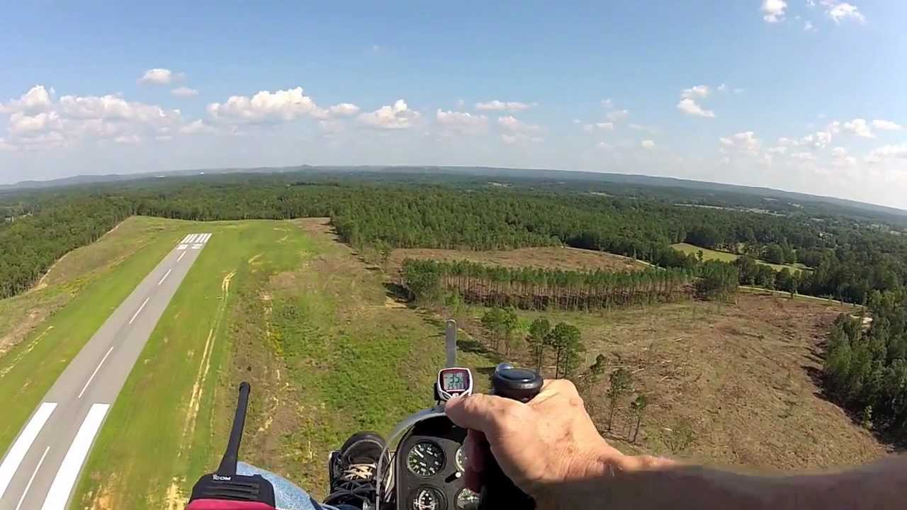 Gyroplane Air Command pilot perspective - YouTube