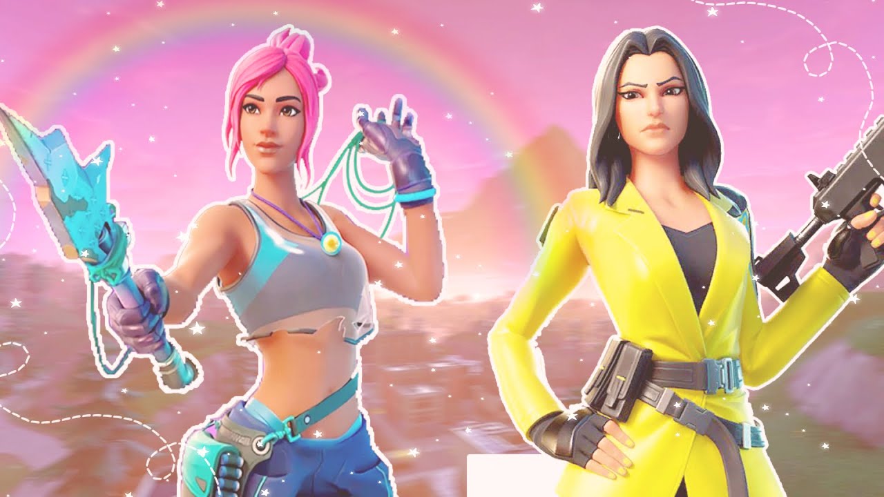 playing fortnite with elyxia | were pros (jk) | yuppp | first ever fort ...