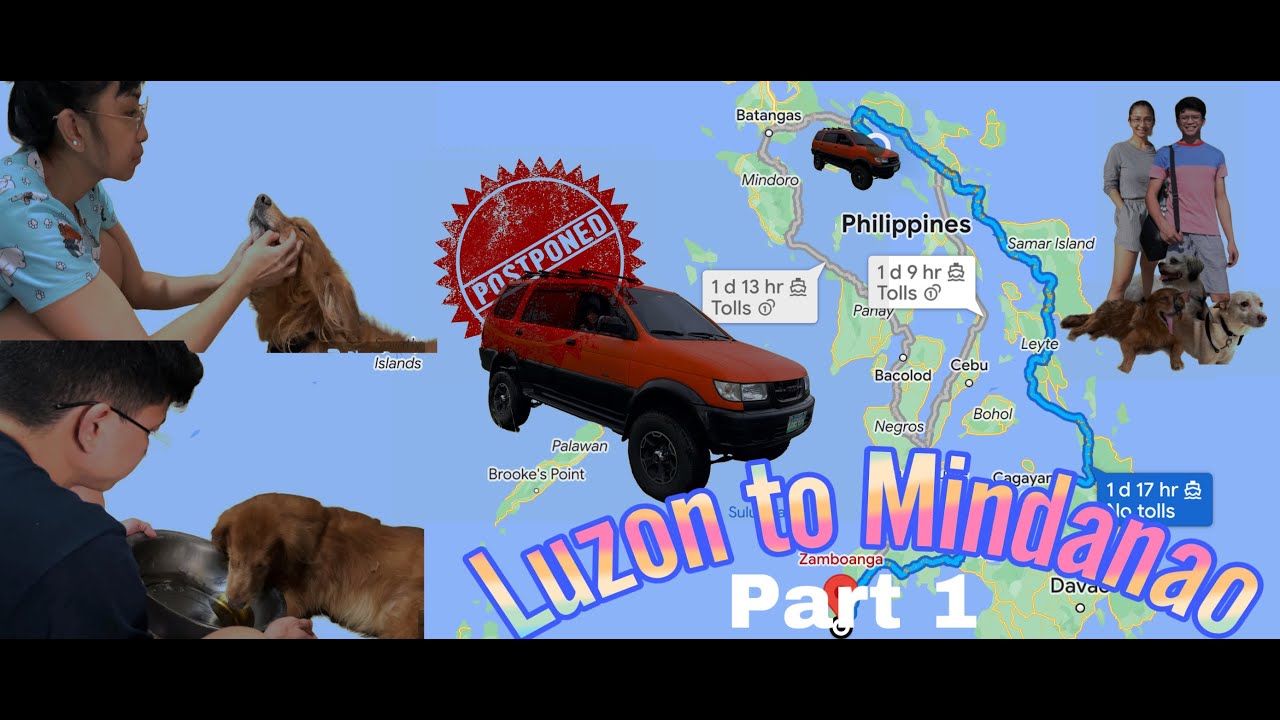 LUZON TO MINDANAO ADVENTURE | PHILIPPINE LOOP | ISUZU CROSSWIND ...