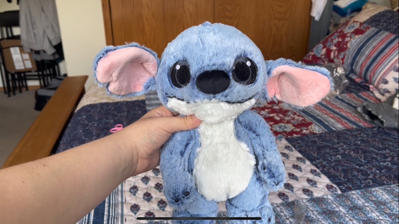 Unboxing My Simba Toys Stitch Live Action Plush From Lilo And Stitch ...