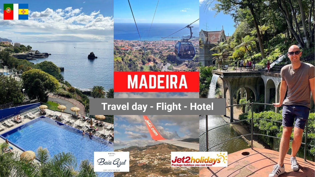 MADEIRA TRAVEL DAY / MAN-FNC with Jet2.com / Madeira Airport landing ...