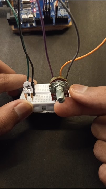 🔧 LED Dimmer using Arduino | PWM Control Project #experiment #arduinoprojects #robotics - YouTube