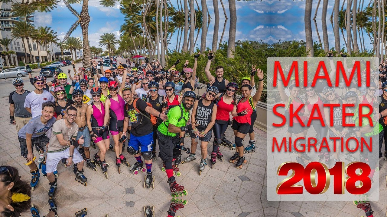Miami Skater Migration 2018 - YouTube