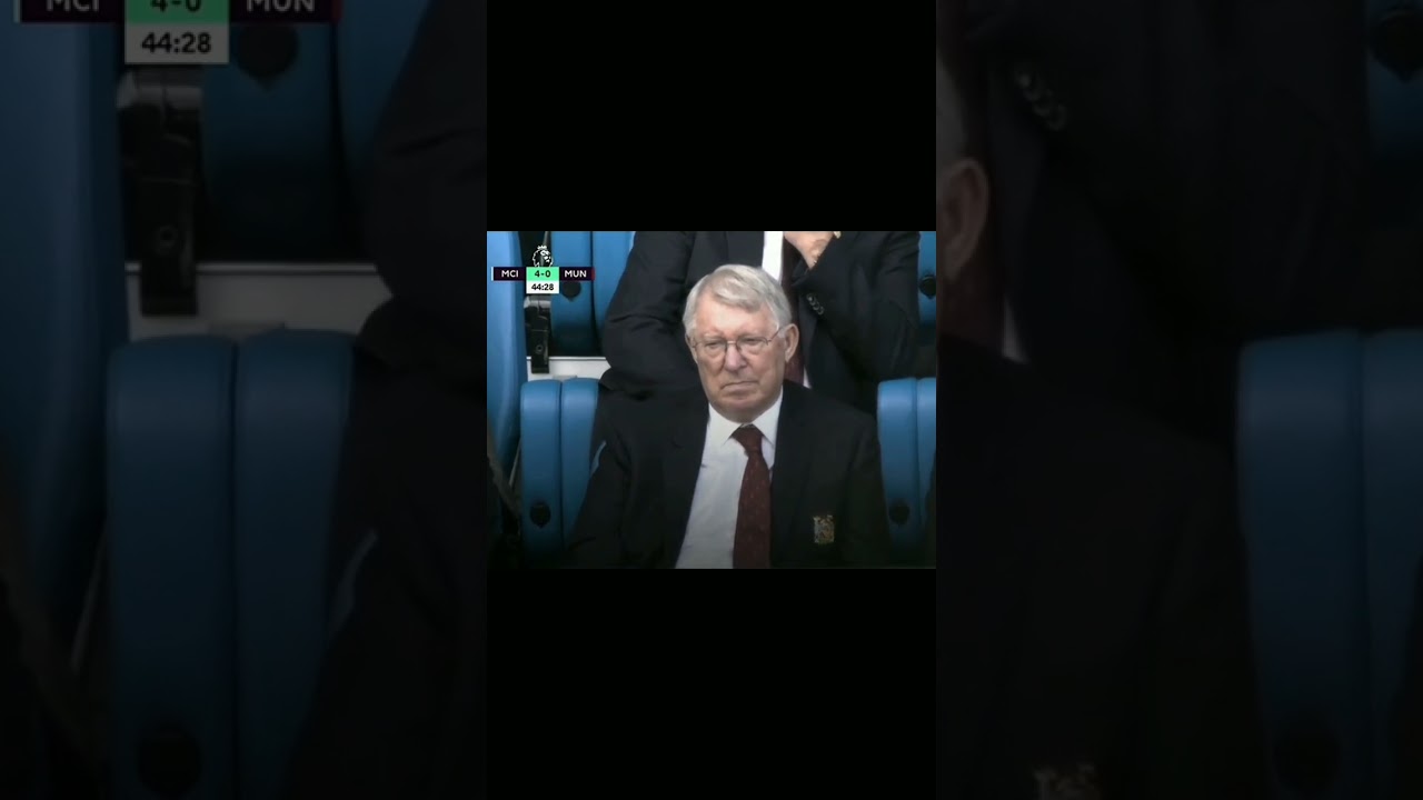 Sad From Sir Alex Ferguson #manchesterunited #manchestercity # ...