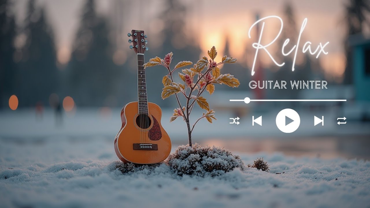 Upbeat Winter Guitar ~ Morning Snow Melodies - YouTube