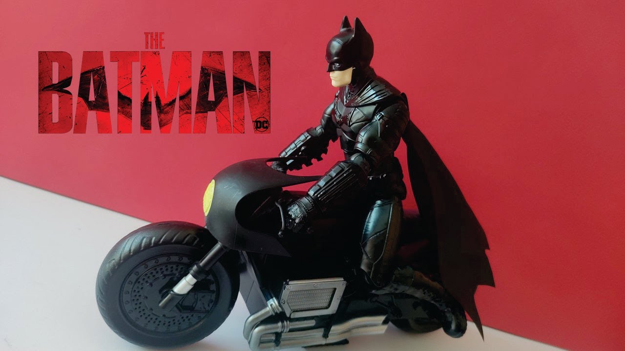 Batman + Batcycle 12 pulgadas Spin Master - YouTube