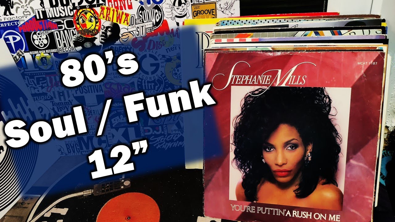 Soul Funk 12" Records From 1980s Pick Up - YouTube