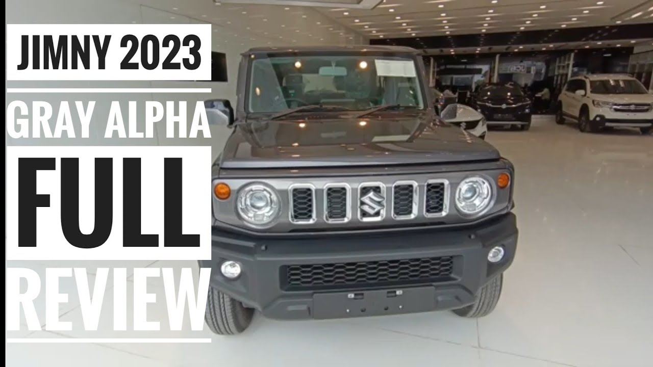 2023 SUZUKI JIMNY - Gray Color | Exterior and Interior | 5 door jimny ...