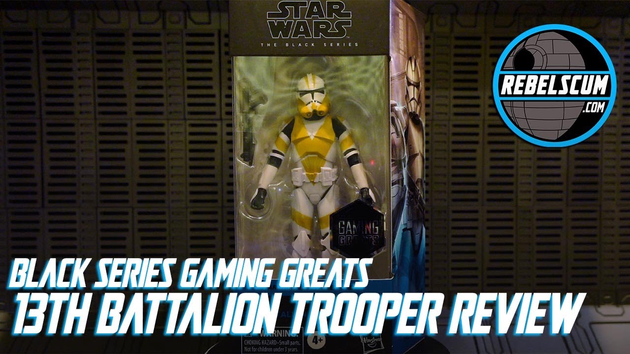 Star Wars Black Series 13th Battalion Clone Trooper Action Figure ...