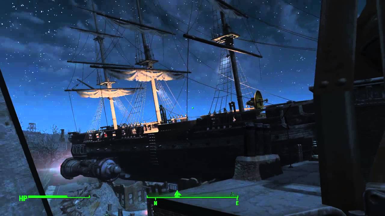 Fallout 4 LAST VOYAGE OF THE USS CONSTITUTION ENDING - YouTube