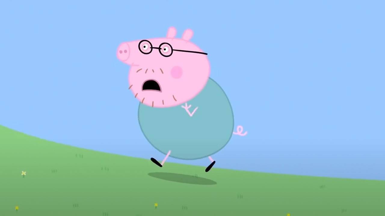 Peppa Pig | Baba Eğlenceli Koşu | Programının en iyi bölümleri ...