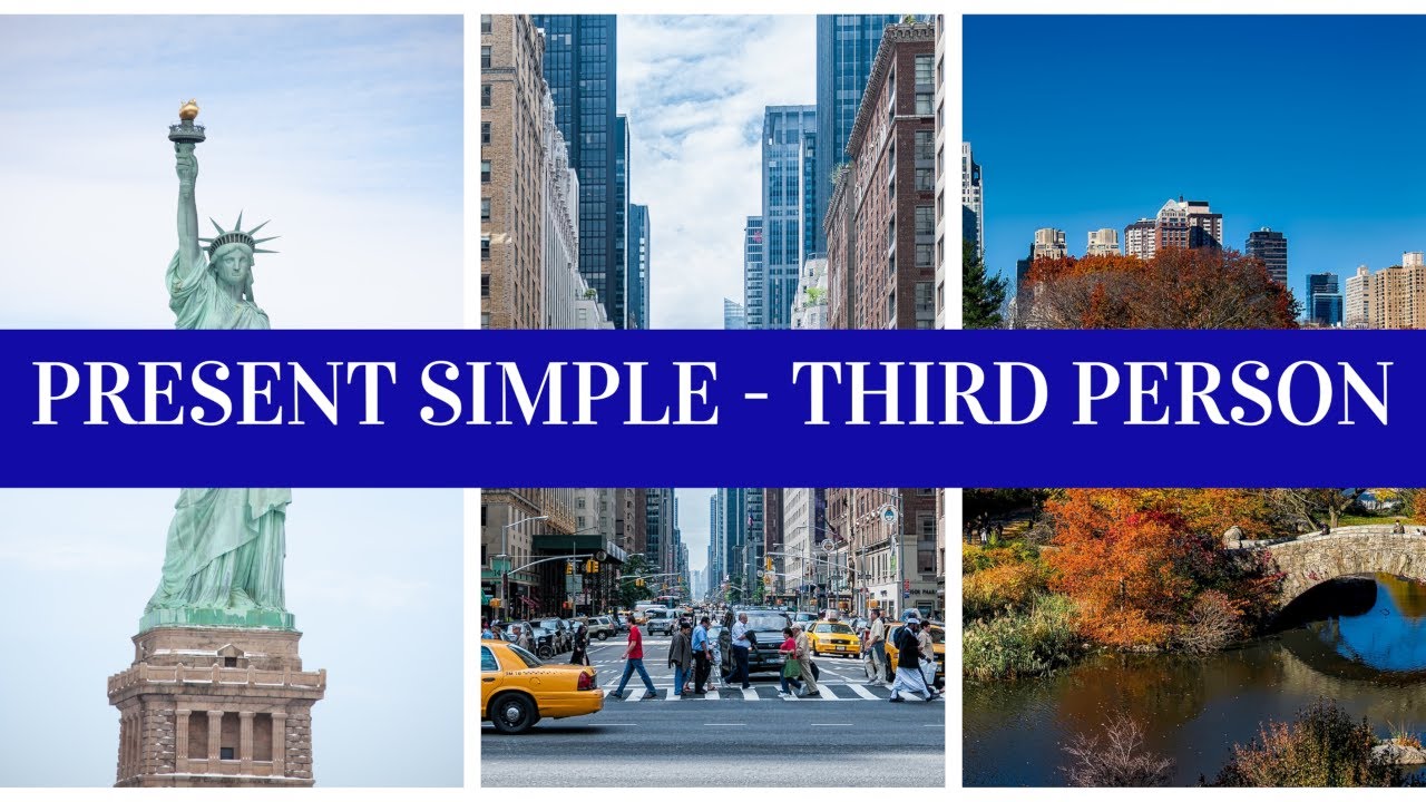 Present Simple Tense (Third Person "s") - YouTube