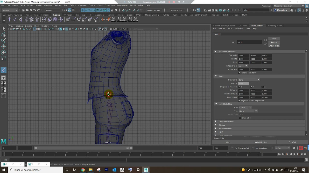 Rigging_maya_part01 - YouTube