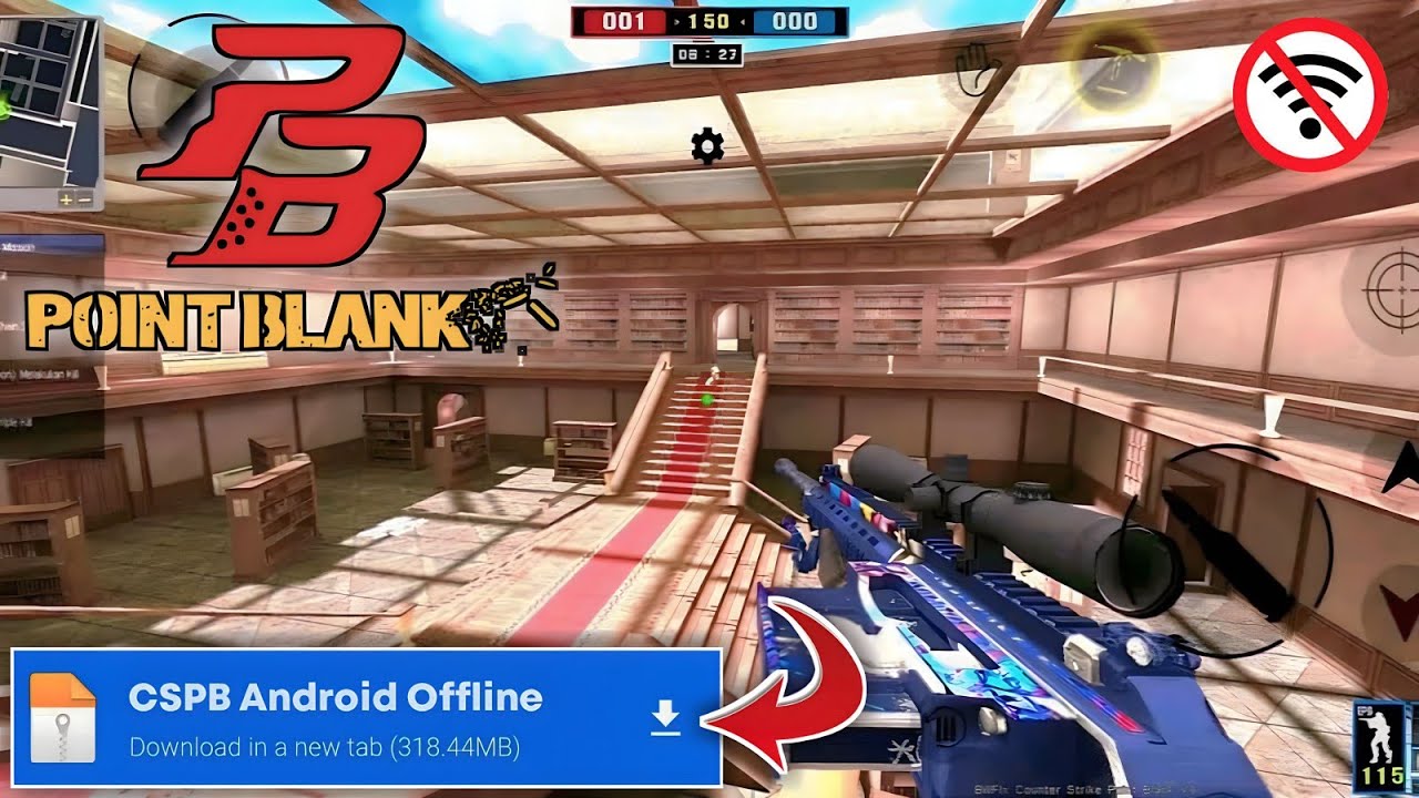 Main Point Blank Offline Versi Android Terbaru 2023 | Gameplay - YouTube