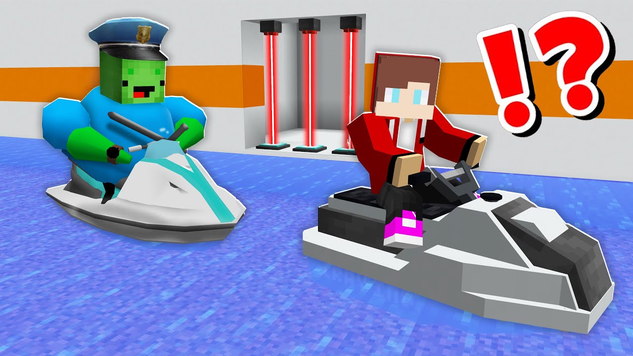 Can JJ ESCAPE Mikey WATER BARRY'S PRISON CHALLENGE in Minecraft ...