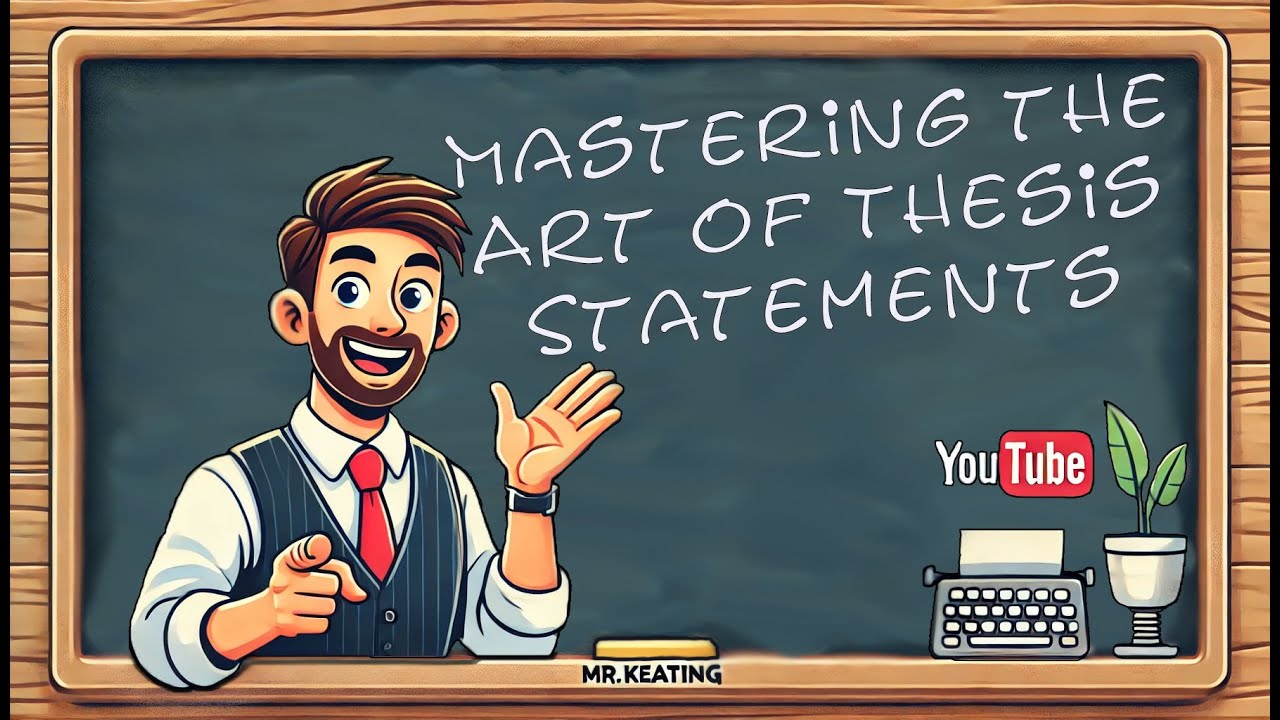 📚Mastering the Art of Writing Thesis Statements📚 - YouTube
