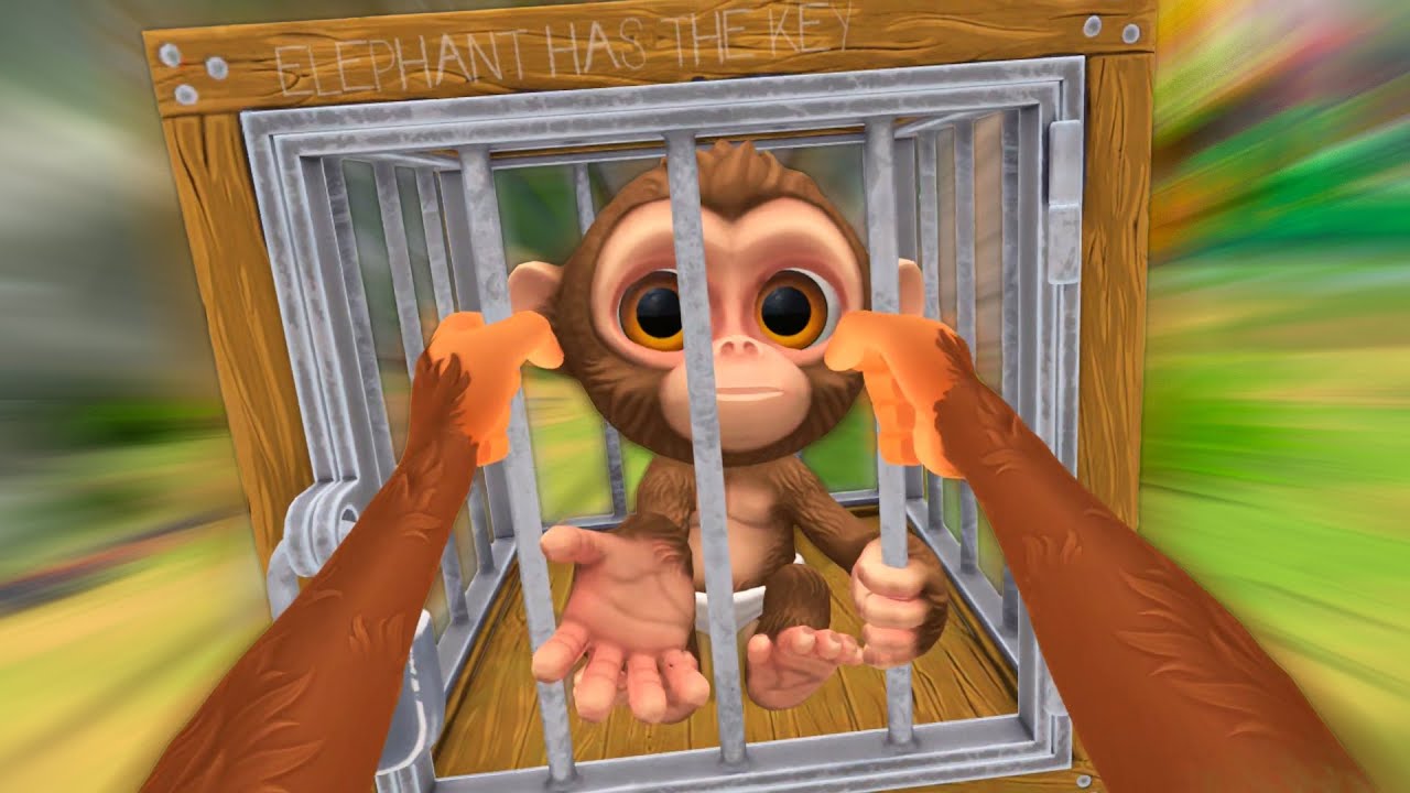 I Freed the Monkey… But It Went Wrong | I am Monkey VR - YouTube