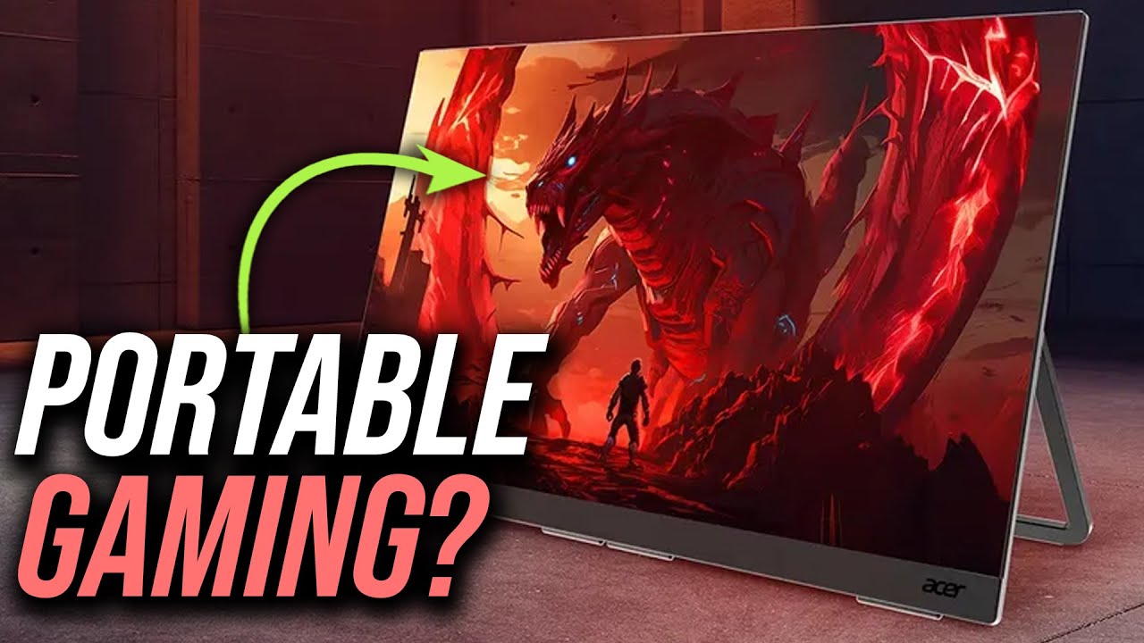 Acer Nitro PG271K: 4K Power Meets Portable Perfection - YouTube