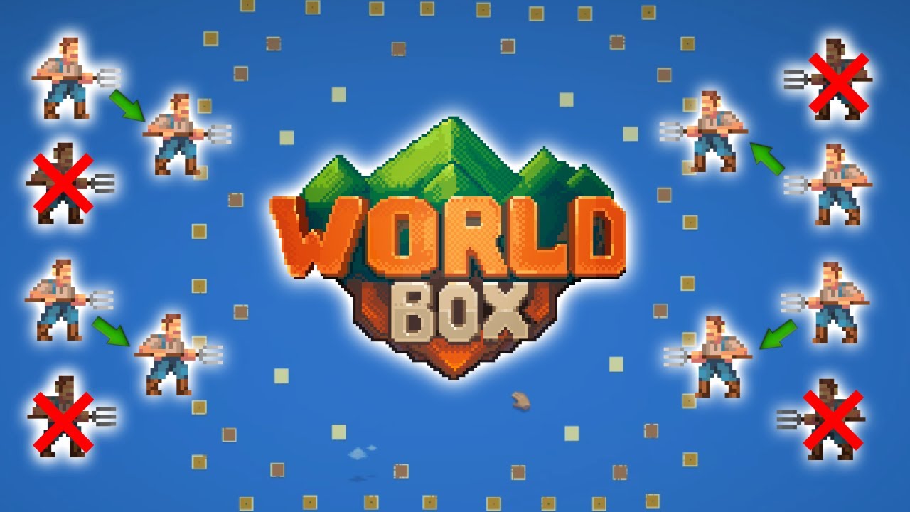 I Made 32 People Fight In A Tournament - WorldBox - YouTube