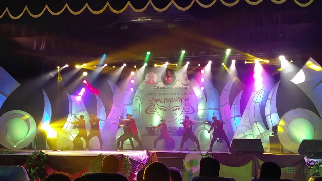 FTR - SJBIT fest 1st place Western group dance - YouTube