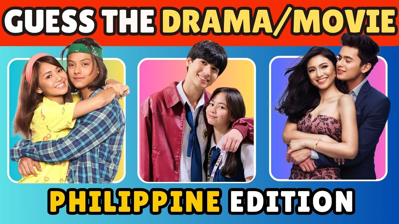 Guess the Pinoy Movie or Drama from the Cast | Filipino Drama Trivia ...