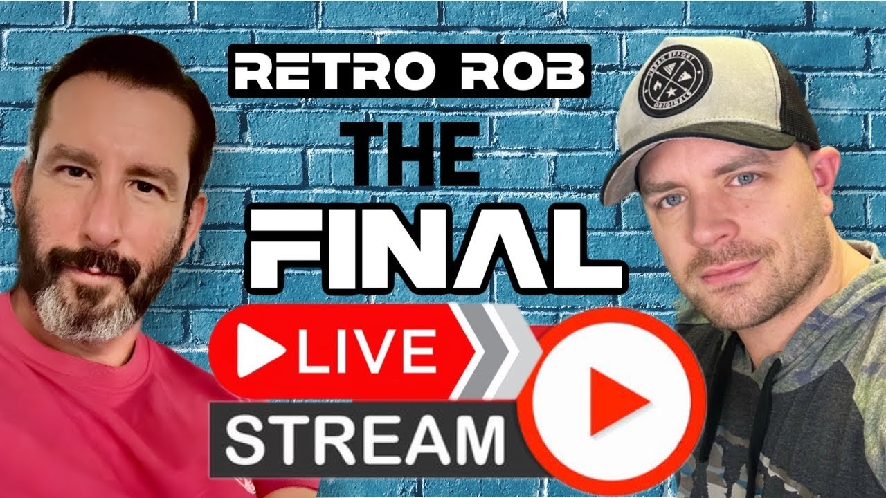 Retro Rob Joins Chase Brogan For His Final YouTube Live Stream - YouTube