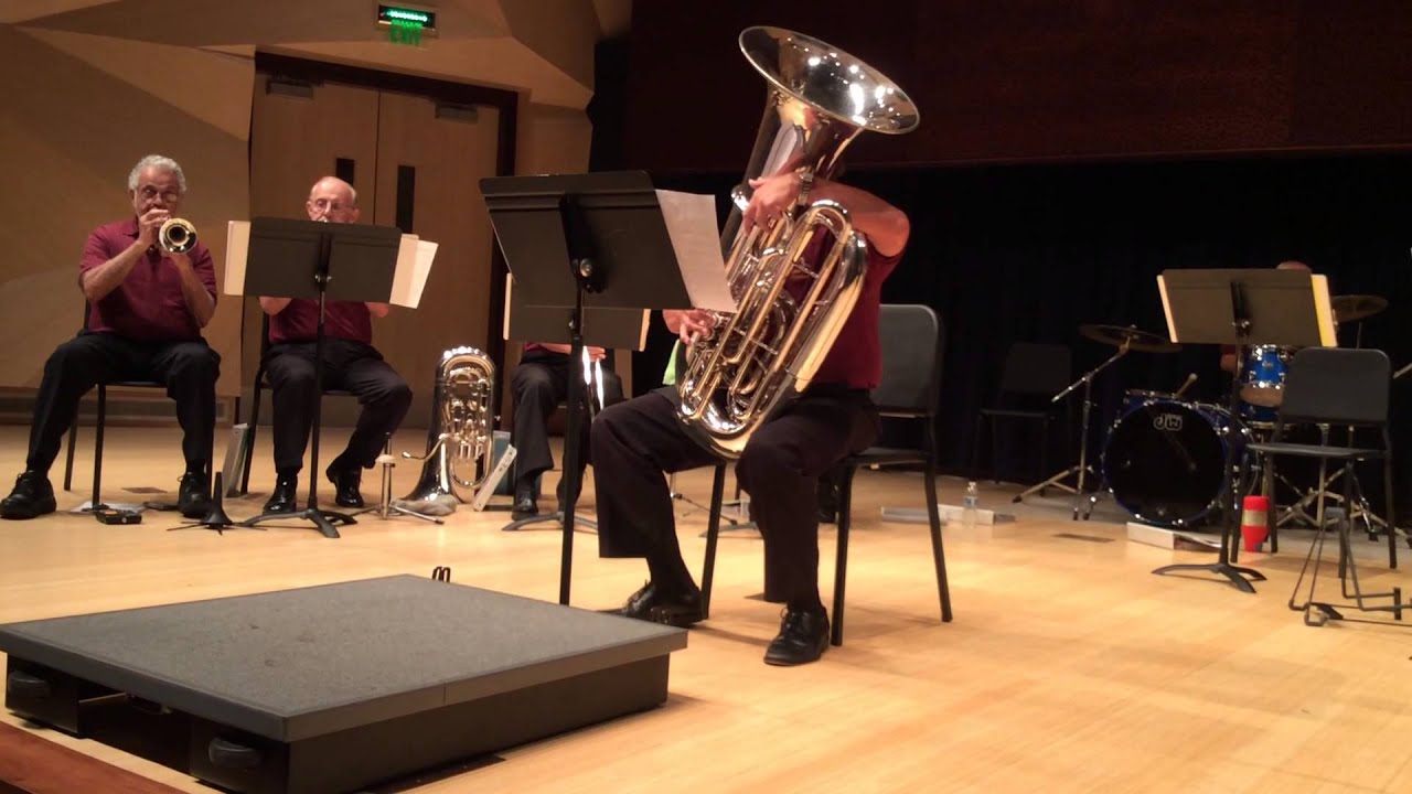 Tuba Tiger Rag performed by Joe Choomack and the Brass Music Elements ...