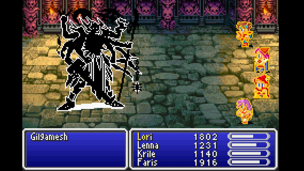 Final Fantasy V - Gilgamesh Morphin' Time - YouTube